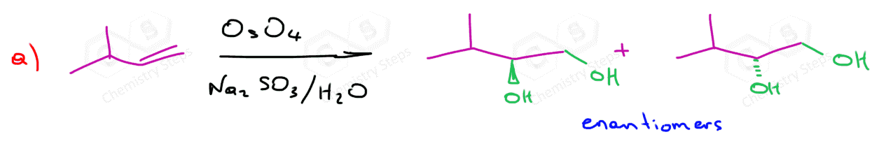Syn Dihydroxylation of Alkenes with KMnO4 and OsO4 - Chemistry Steps