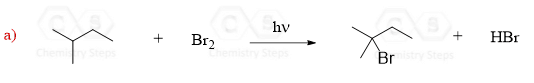 Selectivity In Radical Halogenation With Practice Problems Chemistry Steps