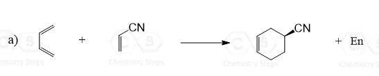 Identify the Diene and Dienophile in the Diels–Alder Reaction