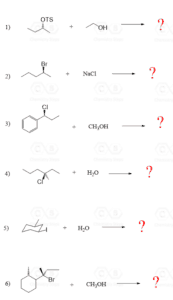 The SN1 Mechanism: Energy Diagram, Stereochemistry with Practice Problems