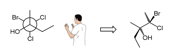 Converting Bond-Line, Newman Projection, and Fischer Projections ...