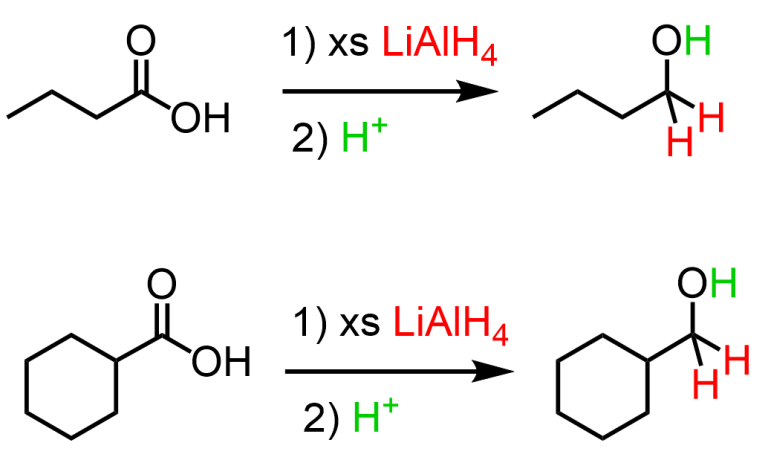 Carboxylic Acids to Alcohols - Chemistry Steps